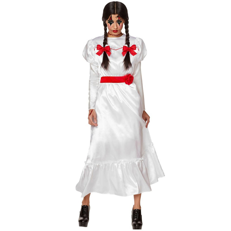 Adult White Ghost Bride Halloween Cosplay Costume – nekoaq.com