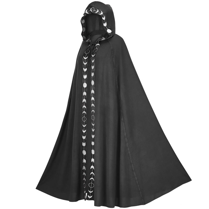 Moon Medieval Cloak Renaissance Costume – nekoaq.com